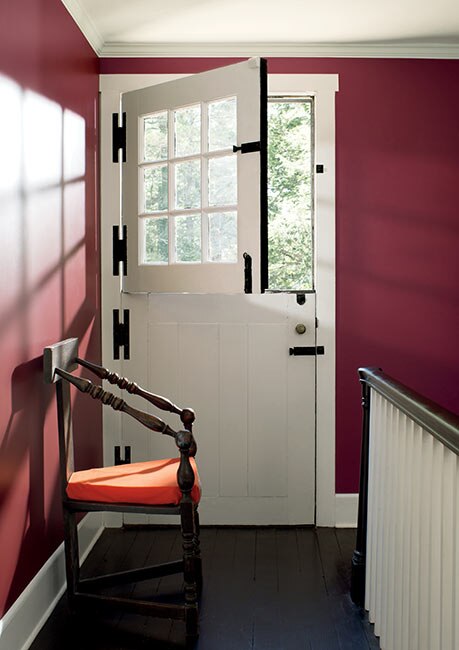 Benjamin Moore Red Paint
